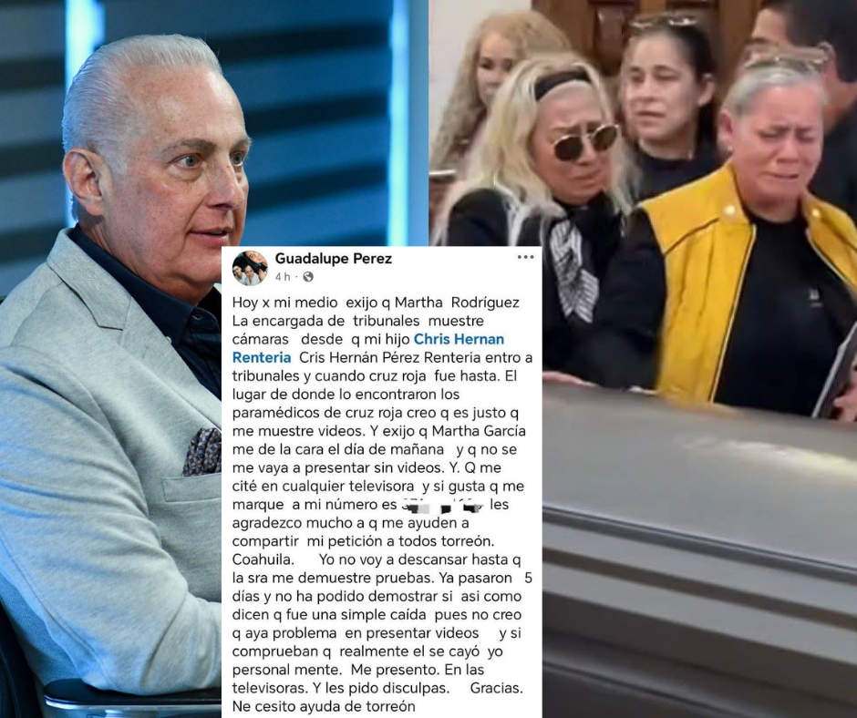 No hay destituciones, afirma Román Cepeda… y la madre de Cris Hernán ...